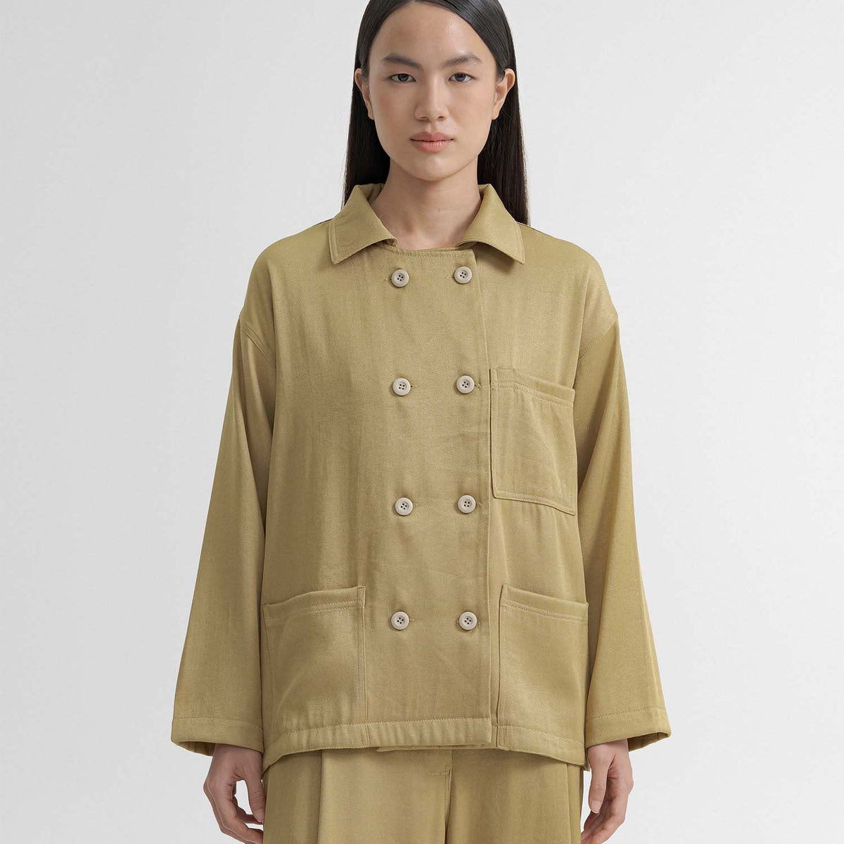 Jaket Wanita Stylish & Trendi - Debbie Jacket - Beige - BLUE LABEL ...