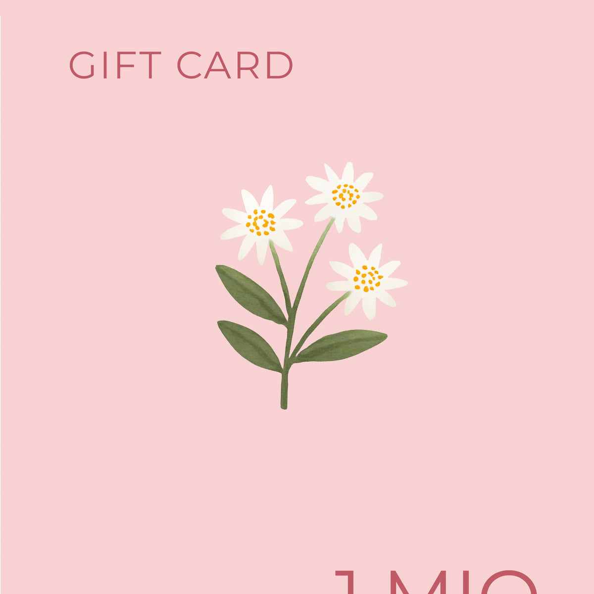 Bobo Tokyo E-Gift Card 1 Mio
